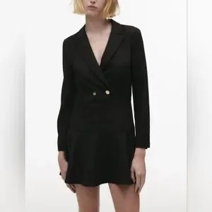Zara | Pants & Jumpsuits | Nwt Zara Buttoned Blazer Jumpsuit | Poshmark